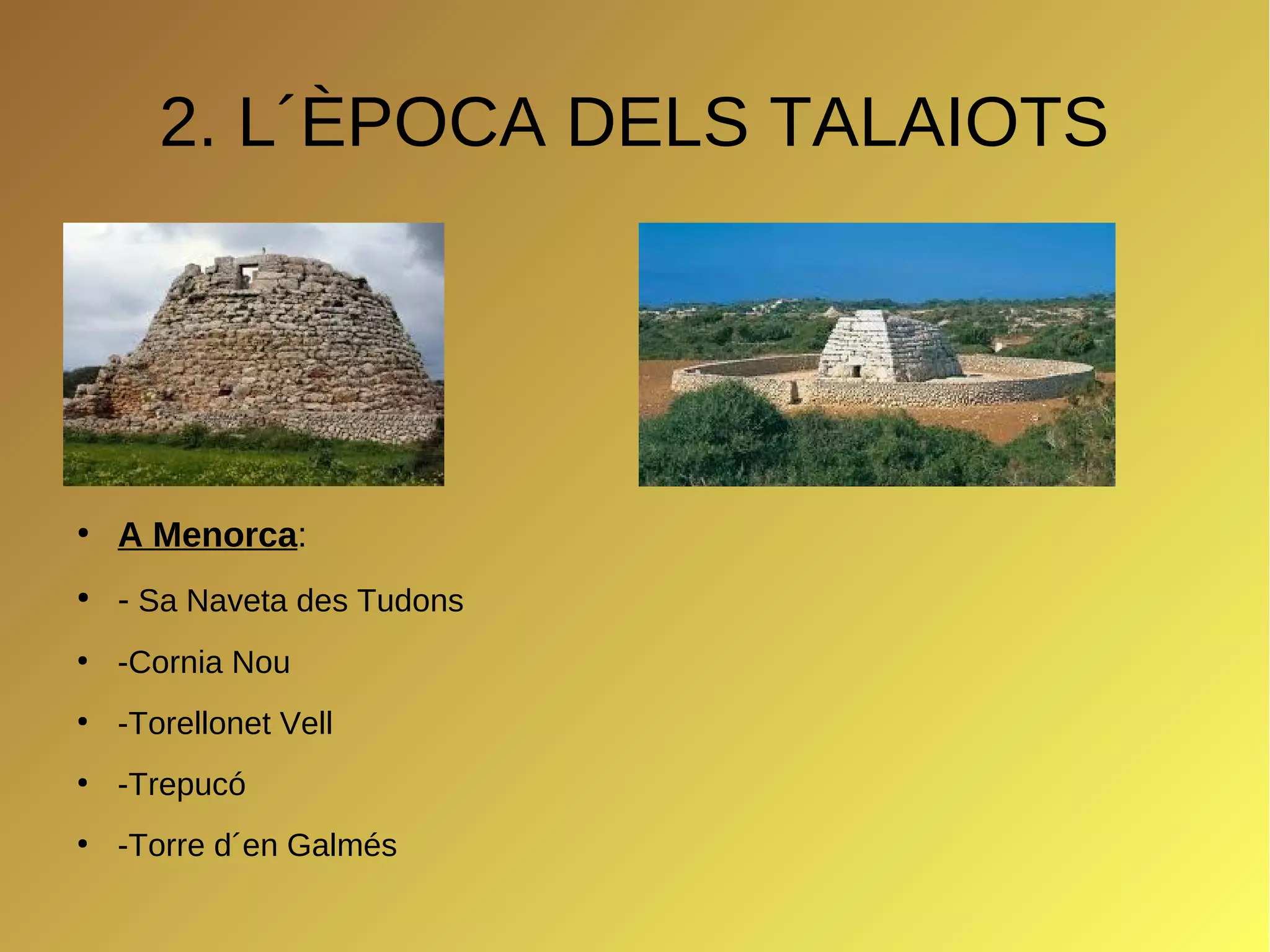 Historia Illes Balears Prehist Antiga Ppt