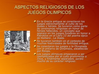 Historia juegos olimpicos 1 | PPT