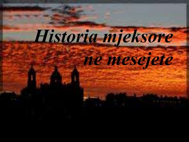 Historia mjekesore ne mesjete | PPT