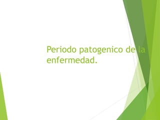 Historia natural de la enfermedad | PPTX