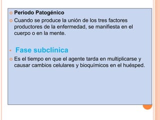 Historia natural de la enfermedad | PPTX | Diseases and Conditions ...