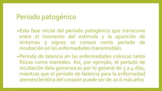 Historia natural de la enfermedad | PPTX