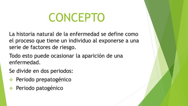 Historia Natural Del La Enfermedad Ppt
