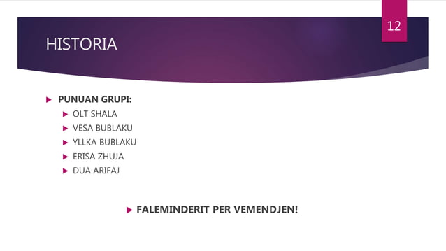 Historia Shkence | PPTX