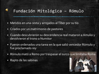 Historia de Roma | PPTX