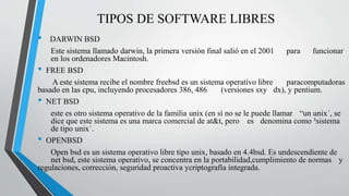 Historia software libre | PPTX