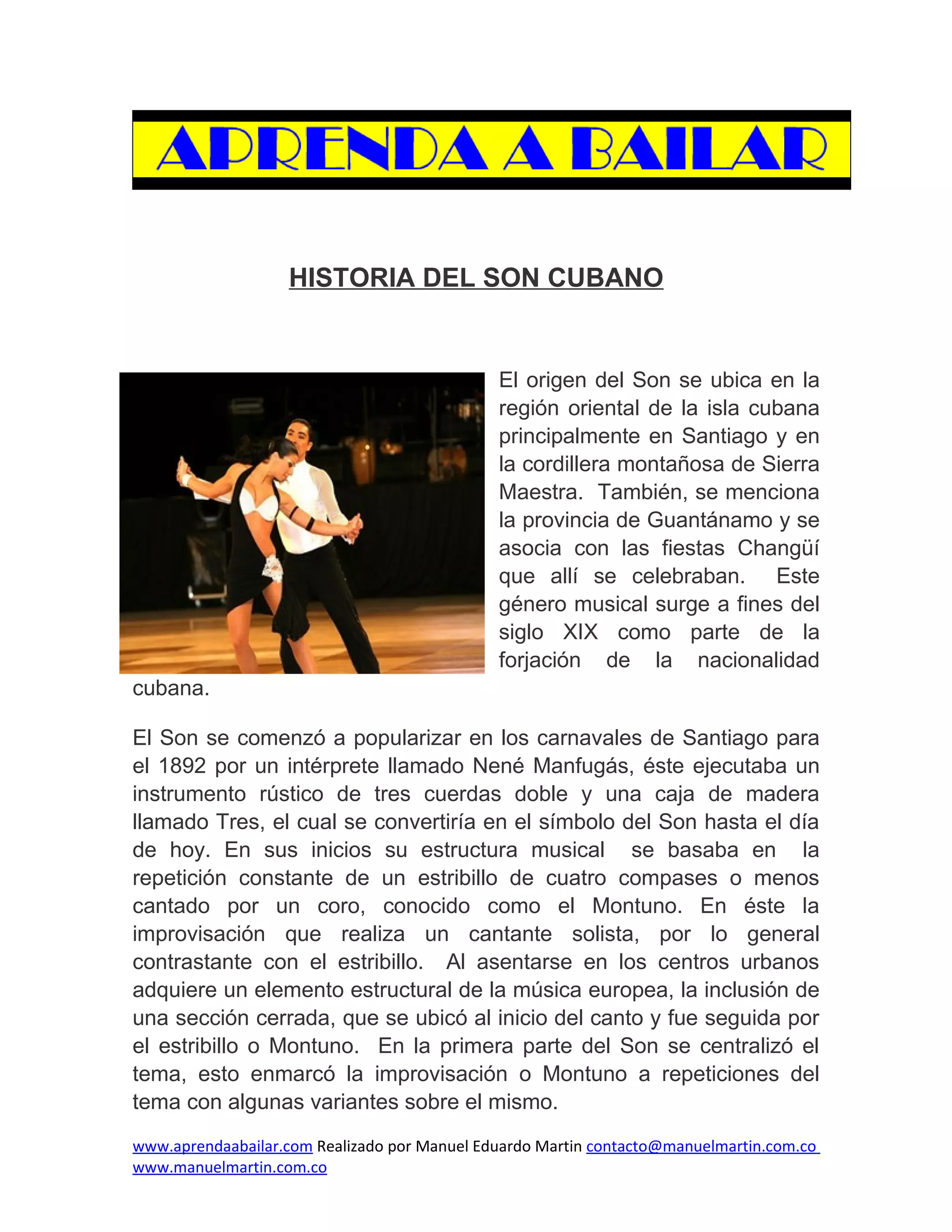 Historia son cubano | PDF