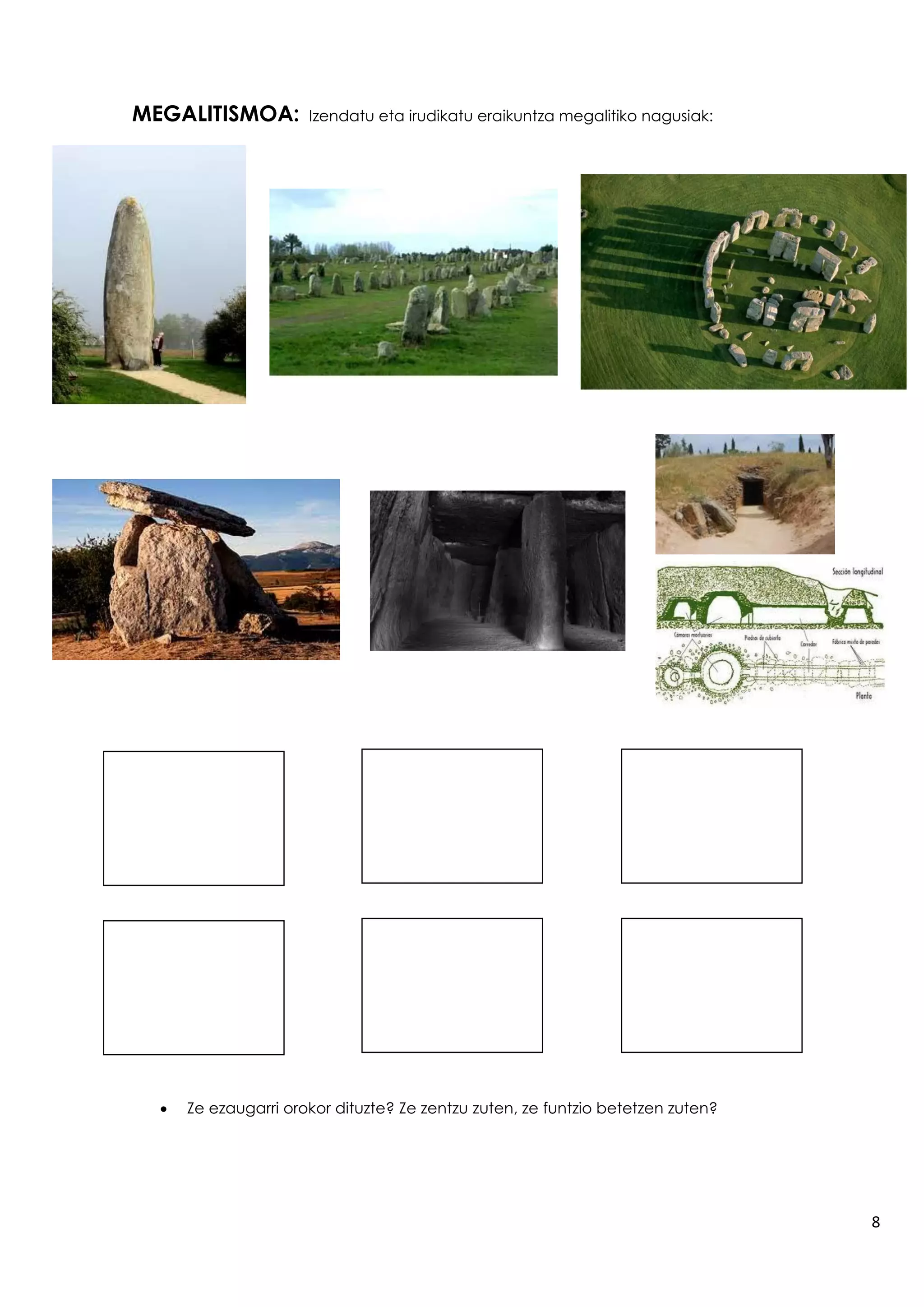 BATXI - HISTORIAURREA - ariketak | PDF