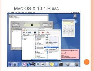 Historia y evolución del sistema operativo mac os | PPTX