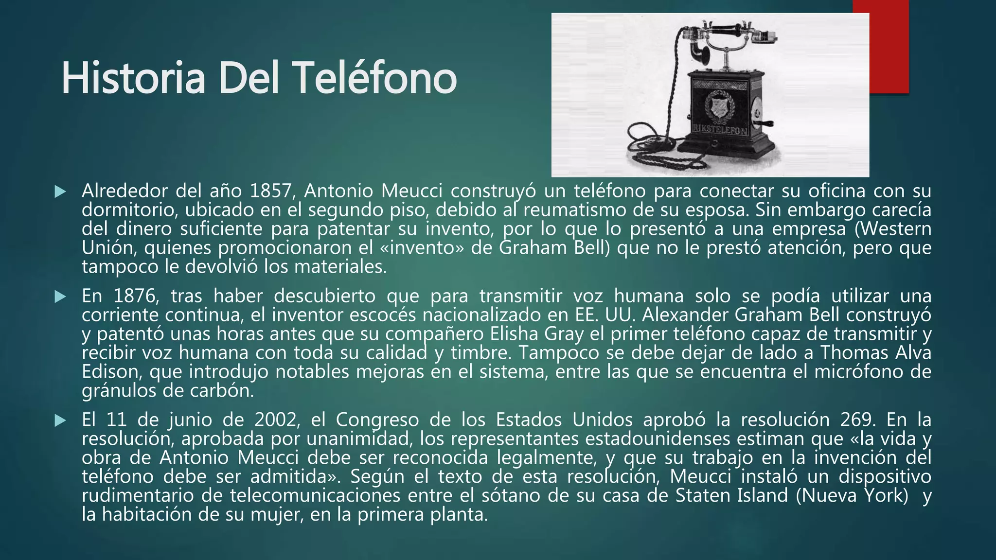 Historia y evolución del teléfono celular | PPT
