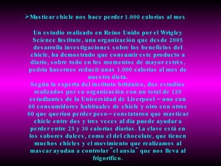 Historia Y Orgen Del Chicle | PPT
