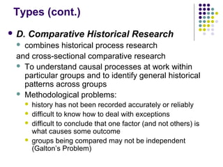 Historical comparative research | PPT