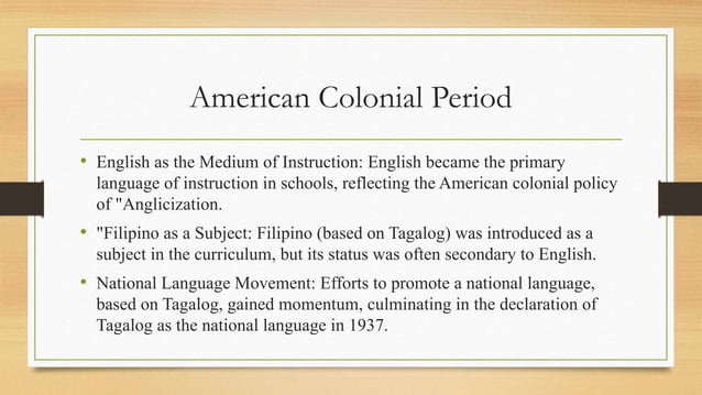 HISTORICAL overview of filipino language | PPTX