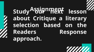 Historical Approach-Literary Critical Approach | PPTX