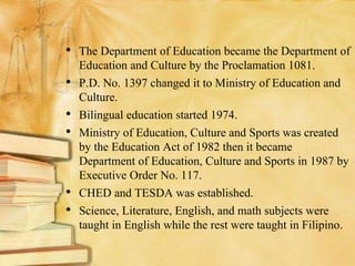 Historical background-of-curriculum-in-the-philippines (2) | PPTX