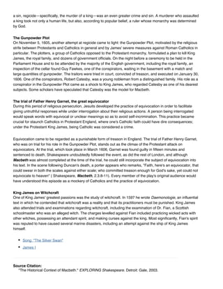 Historical Context of Macbeth from Parkland Schools | PDF | Free Download