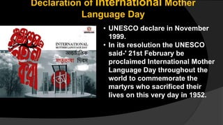 Historical movement in bangladesh | PPTX