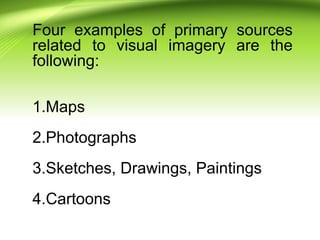 Historical-Sources (Visual Images)...... | PPT