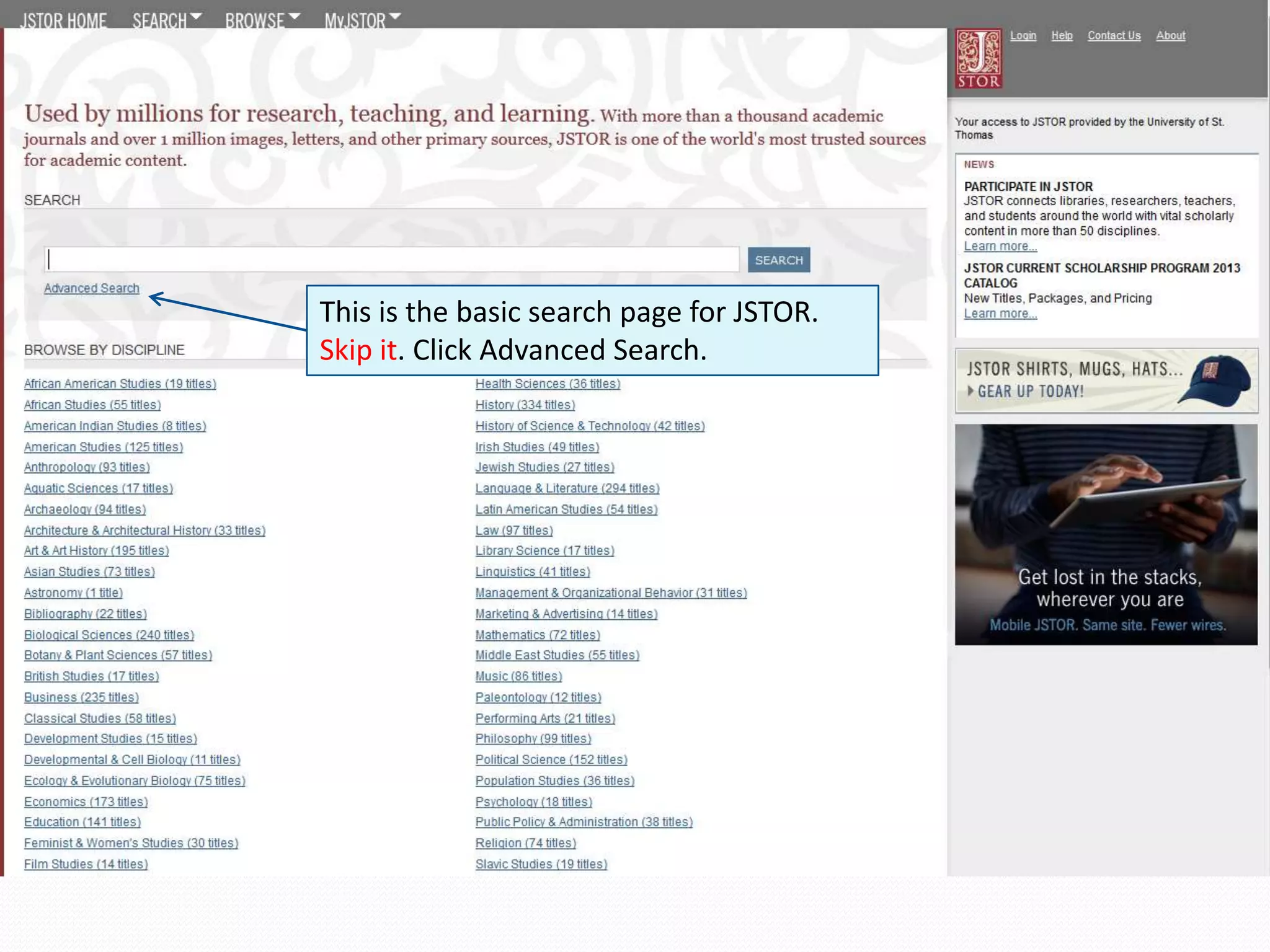 Historical Abstracts and JSTOR | PPTX