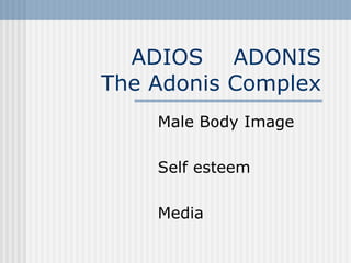 Historical Adonis | PPT