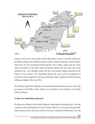Cholistan Desert Map