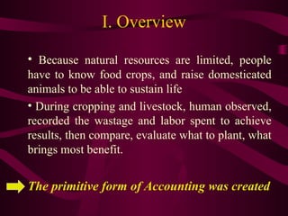 Historical and development of accounting | PPT