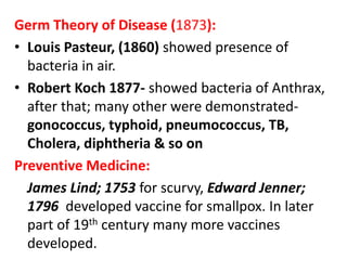 Historical aspects community medicine | PPT