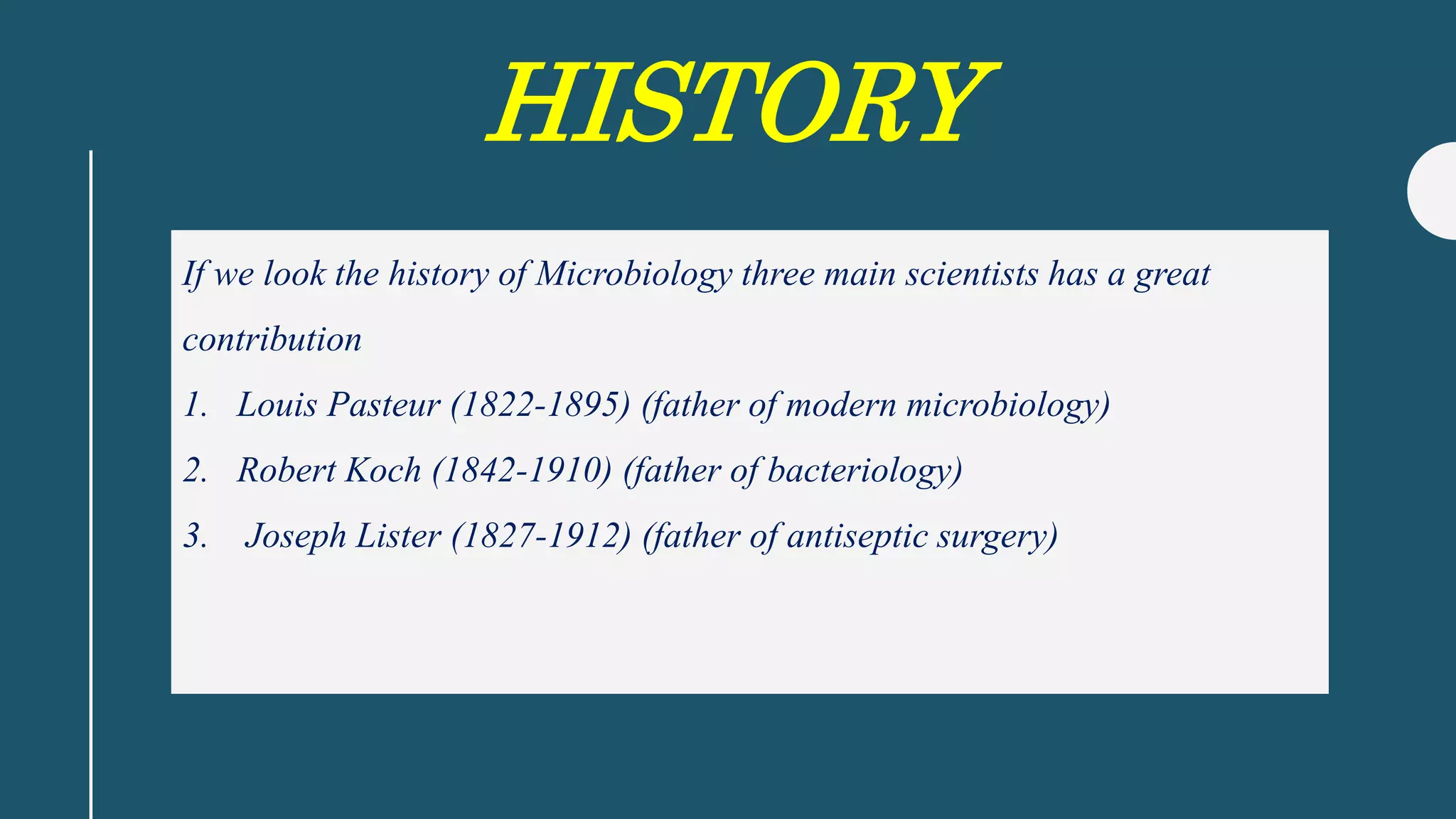 Historical Aspects of Microbiology-Part 2 | PPTX