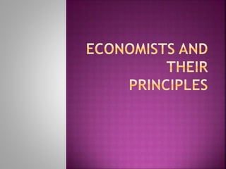 Historical background of Economics | PPTX