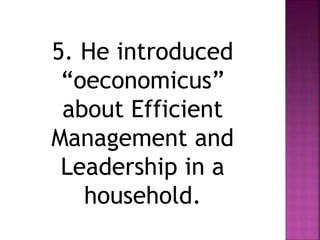 Historical background of Economics | PPTX