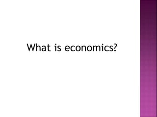 Historical background of Economics | PPTX