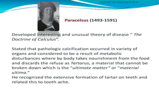 Historical background of periodontia | PPTX