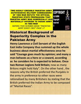 HISTORICAL BACKGROUND OF SUPERIORITY COMPLEX | PDF