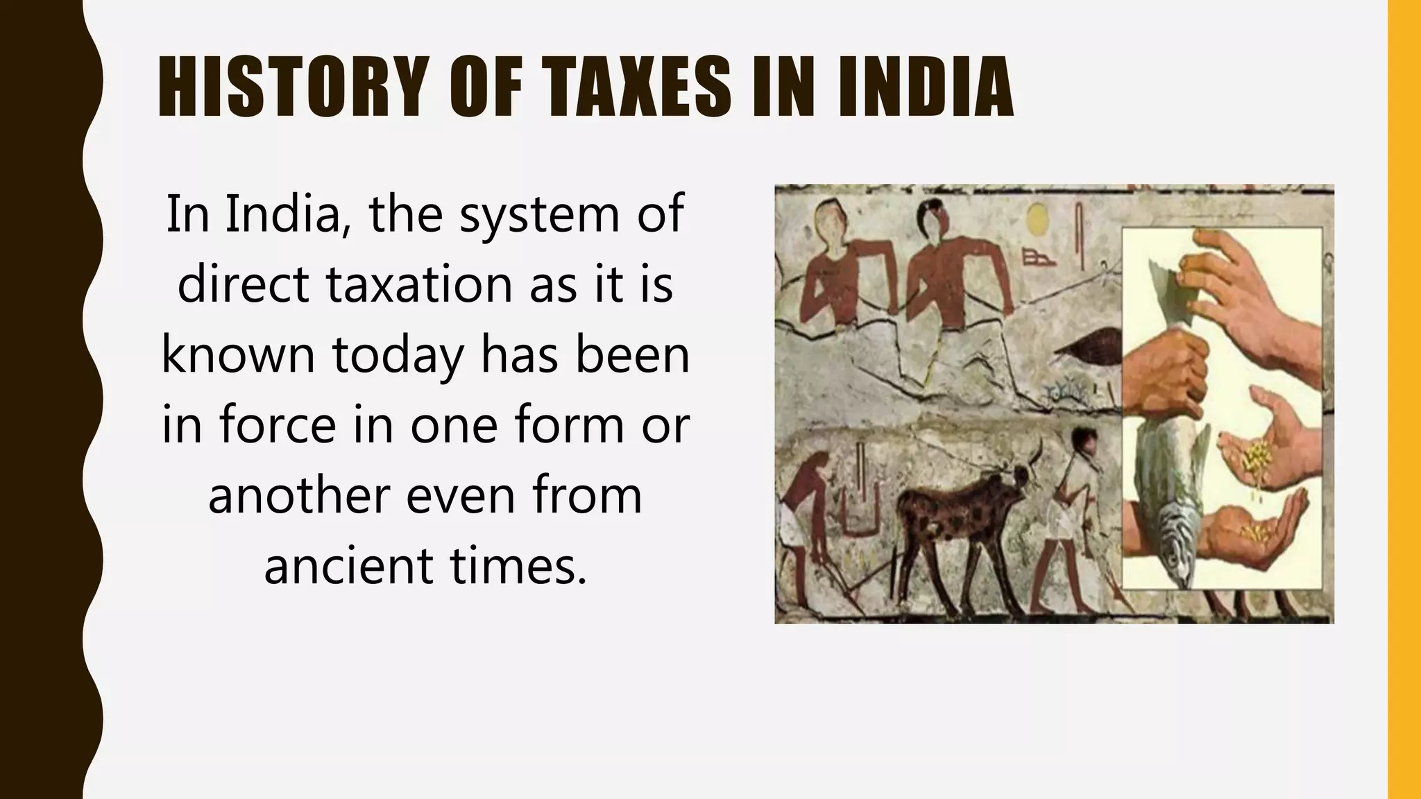 Historical background of tax | PPTX