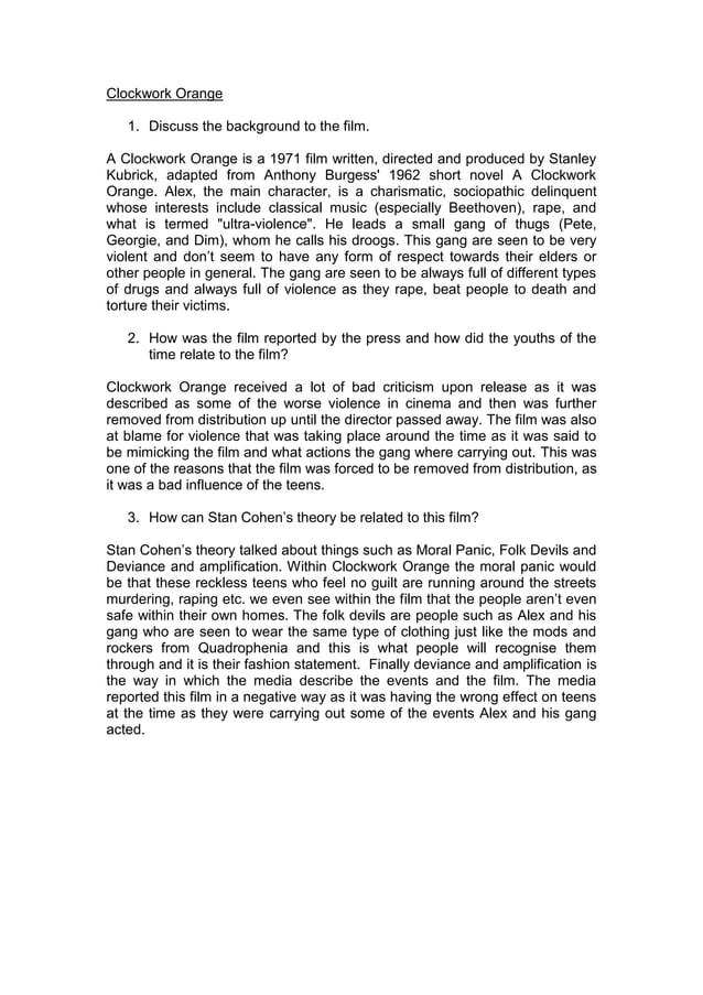 Historical case study notes | PDF