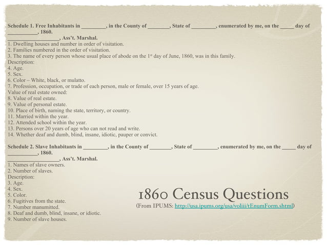 Historical census | PPT