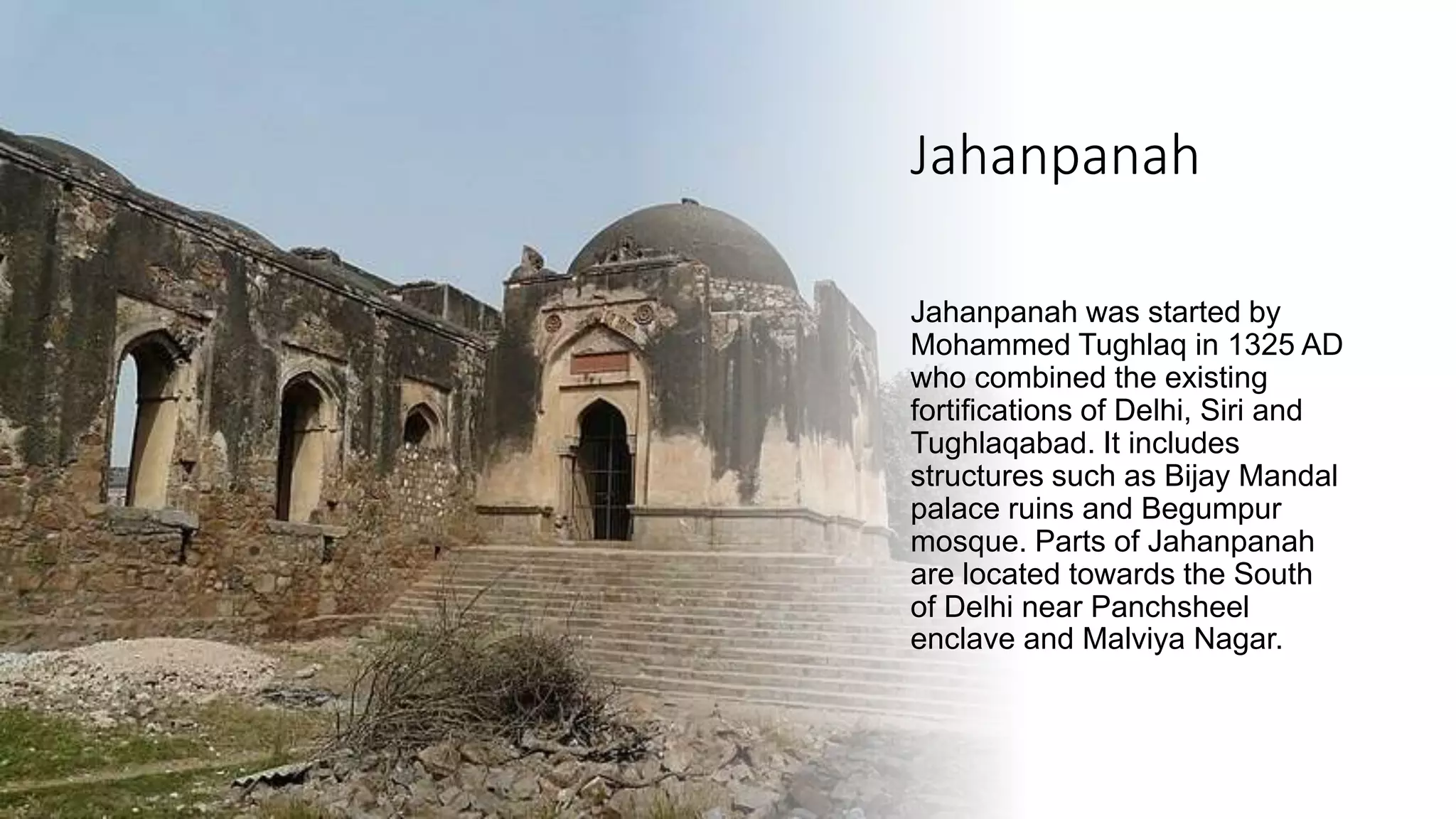 Historical Cities of Delhi | PPTX | Asia Travel | Travel Locations