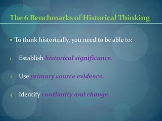Historical Concepts - What Happened Then.ppt