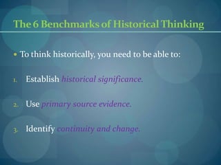 Historical Concepts - What Happened Then.ppt