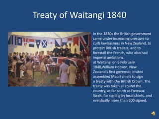Historical context of post – colonial new zealand | PPSX