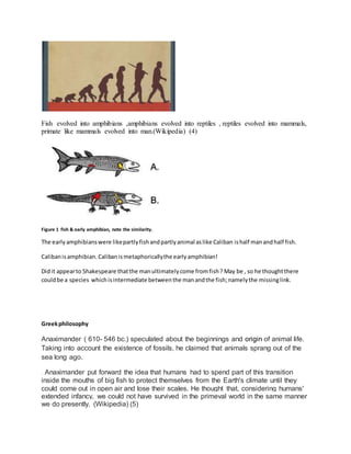 Caliban as the missing link: Shakespear studies. | PDF