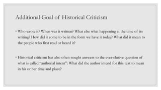 Historical Criticisms.pptx