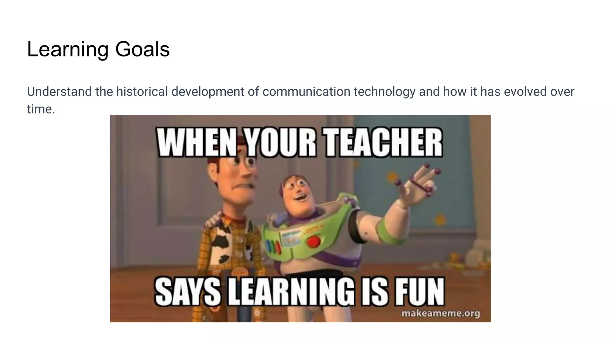 Historical Development of Communications Technology.pptx | Technology ...