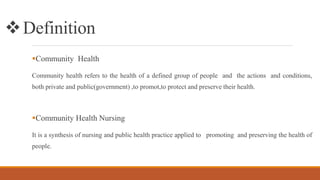 Historical development of community health and community.pptx