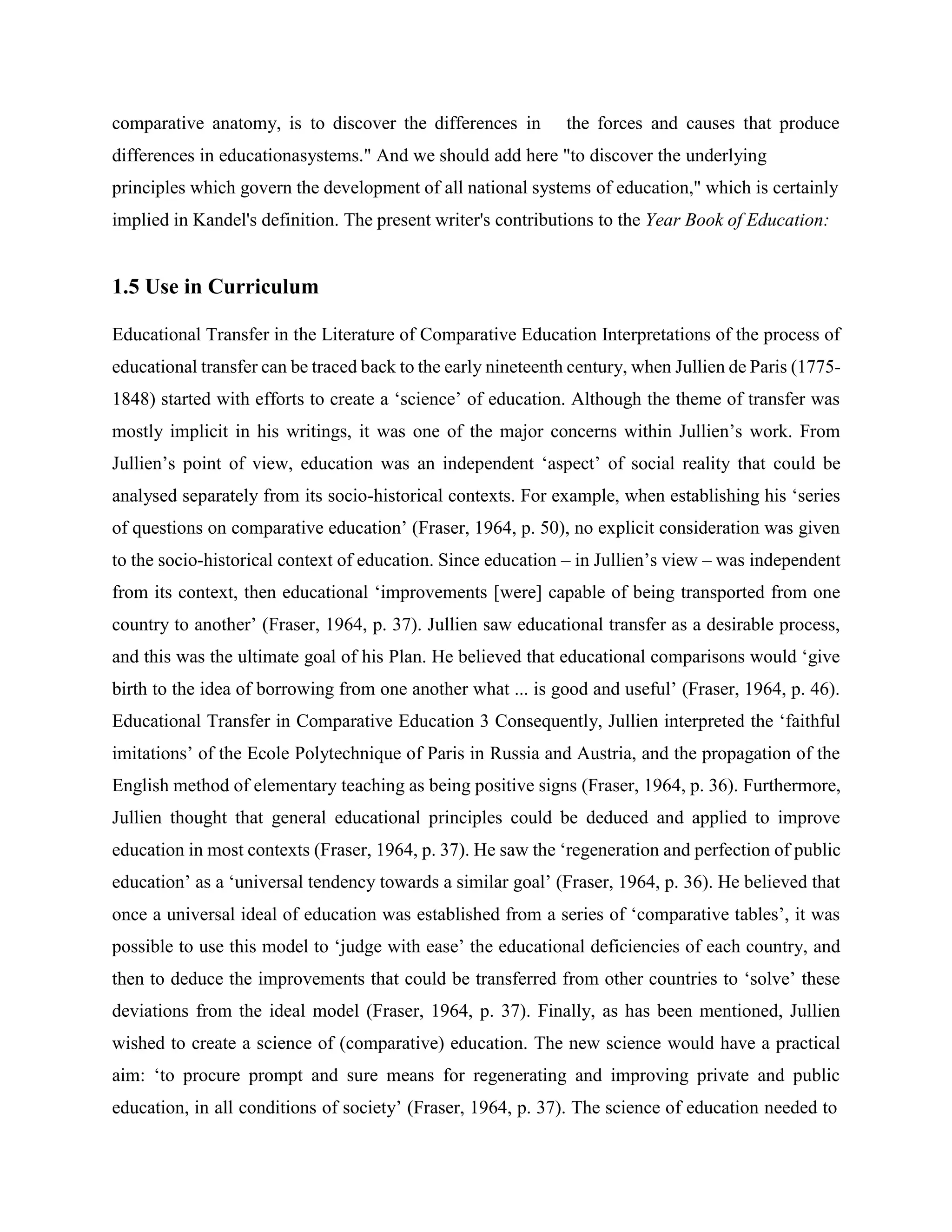 Historical Development of Comparative Education | PDF