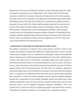 Historical Development of Comparative Education | PDF