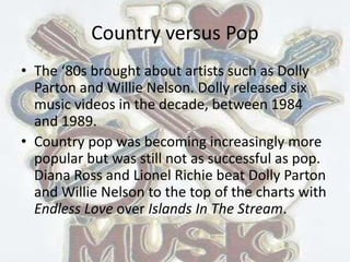 The Historical Development of Country Music | PPTX