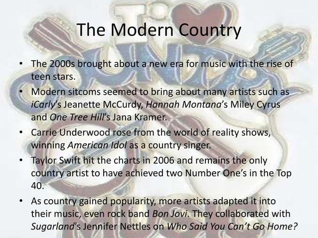 The Historical Development of Country Music | PPT