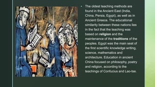 Historical development of education and pedagoogy | PPT