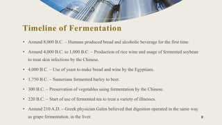 Historical Development of Fermentation | PPTX